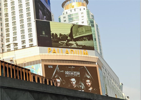 P8 SMD Outdoor Advertising LED Display High Brightness With Wide View Angle