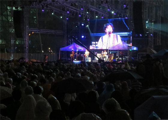 Pixel Pitch 4.81mm Outdoor Rental LED Display With 500x1000mm Cabinet