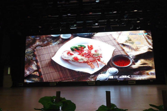 Full Color Indoor Advertising LED Display Seamless Splice With Amazing Visual Effect