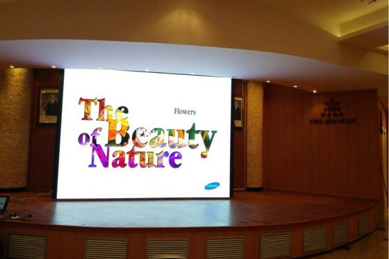 High Resolution P2.5 HD LED Video Wall , Indoor SMD LED Display With Wide View Angle