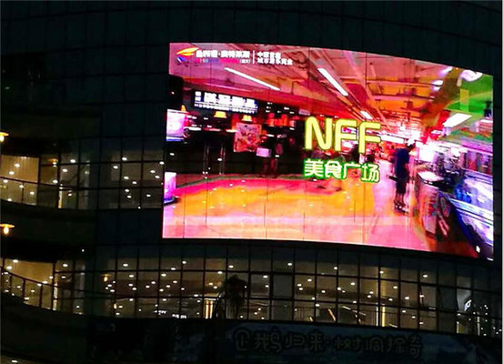 IP65 Waterproof LED Stage Curtain Screen / Front Service LED Display Energy Saving