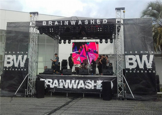 IP65 Outdoor Rental LED Display Nationstar Lamp 5000 Nits Brightness With MBI5124 IC