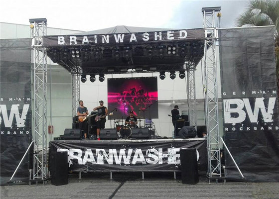 IP65 Outdoor Rental LED Display Nationstar Lamp 5000 Nits Brightness With MBI5124 IC