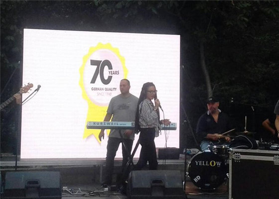 IP65 Waterproof Outdoor Rental LED Display 5.95mm Pixel Pitch Automatic Brightness Adjustment