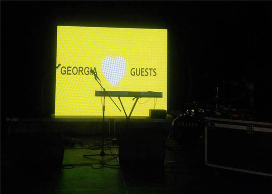 IP65 Waterproof Outdoor Rental LED Display 5.95mm Pixel Pitch Automatic Brightness Adjustment