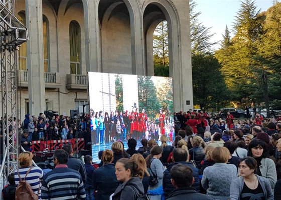 P4.81 Led Stage Screen Rental , Outdoor Led Screen Hire 5000 Nit Brightness