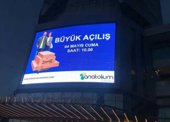 Waterproof P8 Outdoor Advertising LED Display Video Panel Linsn Nova System