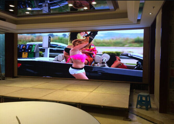 Wall Mounted Indoor P3 LED Advertising Display With 3840Hz High Refresh Rate