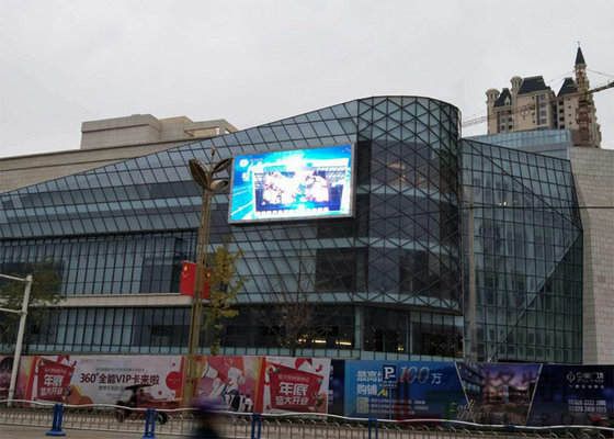 RGB Full Color P6 HD Outdoor Fixed LED Display With High Brightness and Waterproof