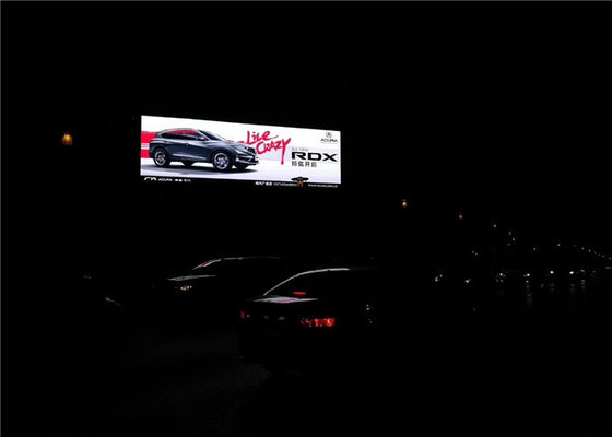 Outdoor Waterproof LED Advertising Display 6500nit Brightness 960*960mm Cabinet Size