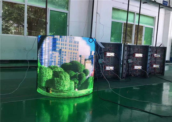 No Cabinet P3 Soft Indoor Digital Billboards High Flexibility With Nationstar LED Lamp