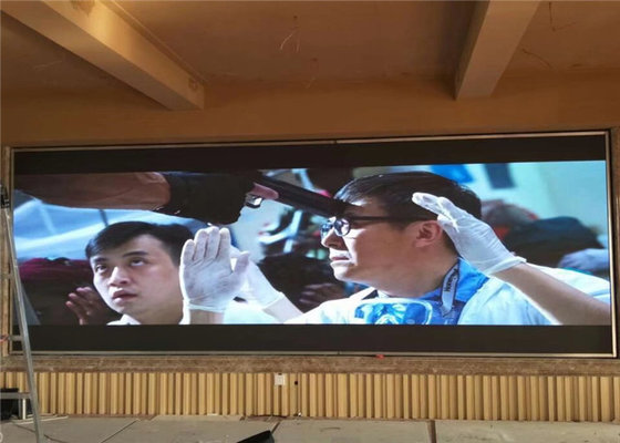 Full Color HD LED Video Wall P2.5 Indoor Fixed Installation With Front Access Solution