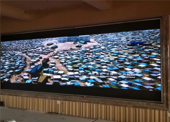 Full Color HD LED Video Wall P2.5 Indoor Fixed Installation With Front Access Solution