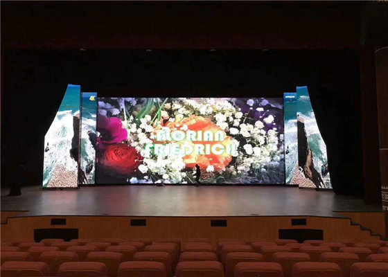 Large Viewing Angle Indoor Led Screen Hire , Led Video Wall Display 3.91mm Pixel Pitch