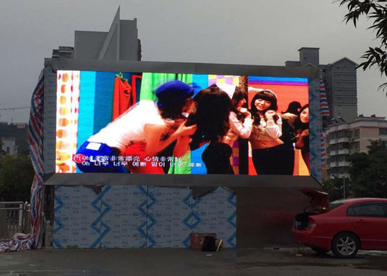 Full Color P6.67 Large Outdoor Led Display Screens IP65 Waterproof 6000 Nits Brightness