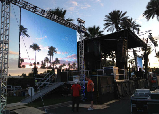 SMD1921 Outdoor Full Color Led Display P3.91 HD Seamless Joint 3 Years Warranty