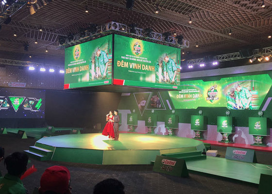 HD P3.91 Rental Led Video Wall Panels 500x500mm Die Casting Aluminum Cabinet