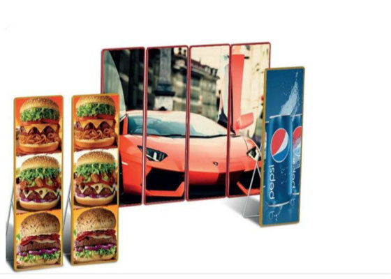 HD P2.5 Creative LED Screen Poster Display Wireless Mirror Advertising Indoor