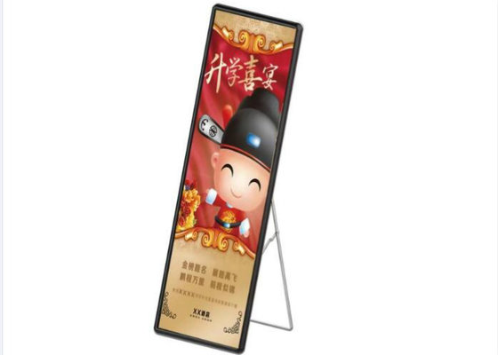 Floor Stand Led Poster Screen P2 P2.5 P3 P4 Indoor Advertising LED TV Display
