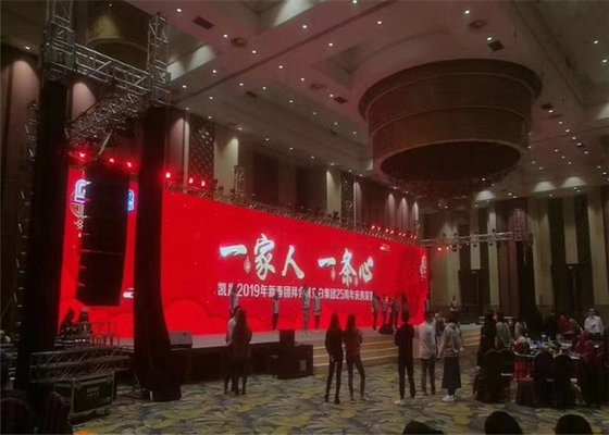 Stage Event Indoor Rental LED Display P3.91 16 Bits Grey Level With High Refresh