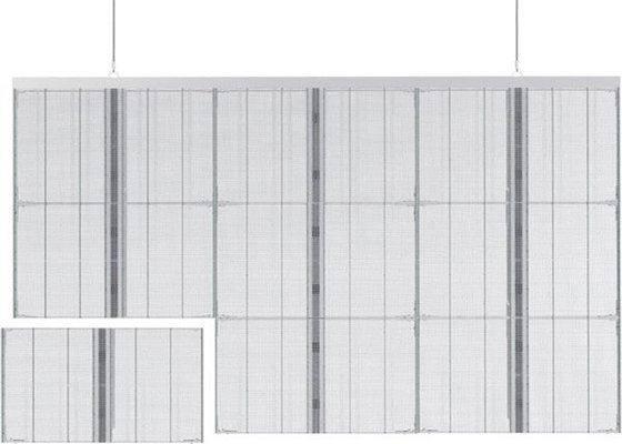 Wide View Angle P3.9 Glass Wall LED Screen High Transparency Easy Installation