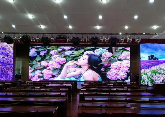 Pitch 2mm Led Video Wall Curtain , HD Indoor Led Video Walls High Definition