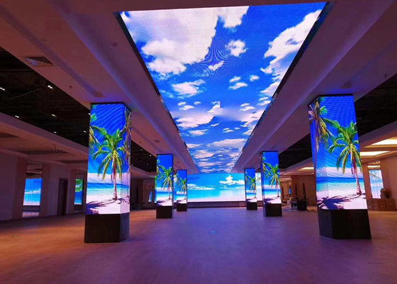 RGB Full Color Indoor P3 HD LED Video Wall Screen High Definition 900 Nits SMD2121