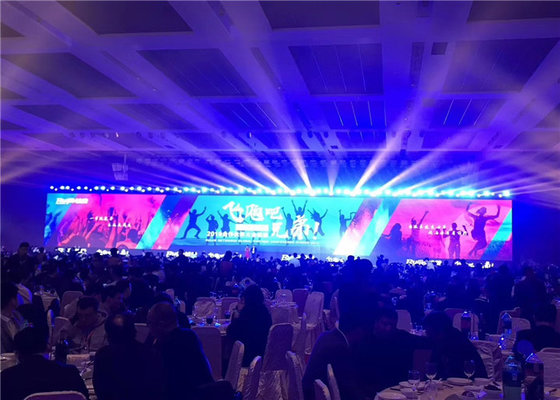 5000 Nits Brightness Outdoor Rental LED Display Video Wall HD PH4.81mm For Stage Event