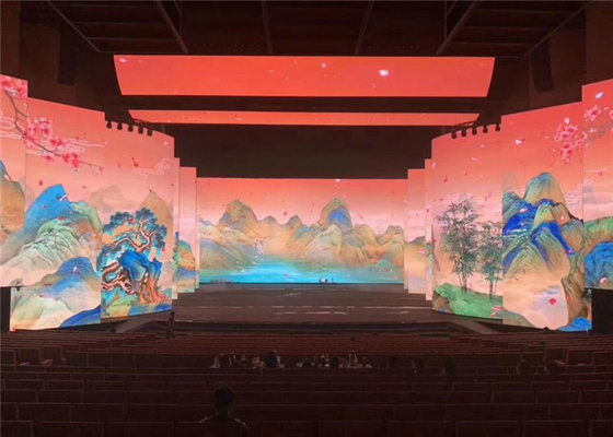 Hanging Indoor Rental LED Display Stage Event LED Panel P2.9 700w/sqm Nationstar
