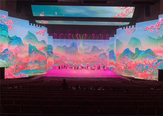 Hanging Indoor Rental LED Display Stage Event LED Panel P2.9 700w/sqm Nationstar