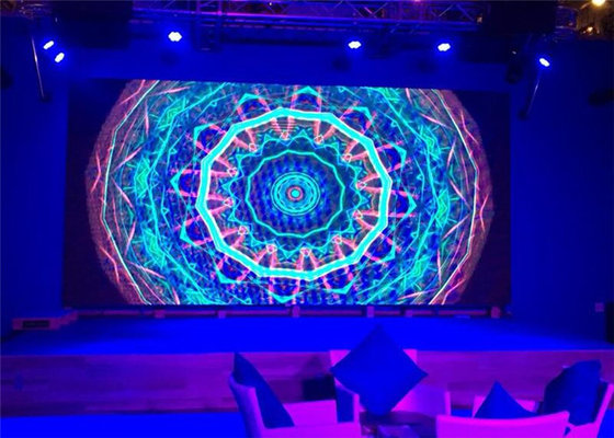 4.81mm Pixel Pitch Led Stage Screen Rental Backdrop 5000 Nits Brightness 2800Hz