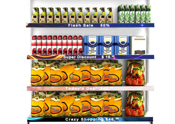 Small Pixel Pitch Creative LED Screen COB Shelf P2 For Supermarket Clubs Stores