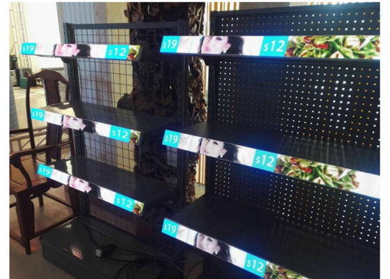 UHD P1.25 COB Shelf Creative LED Screen Wifi USB 4G Control For Supermarket