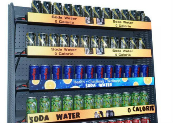 Smart Signages Creative Led Display COB1.25 Goods Shelf 900cd/sqm Brightness