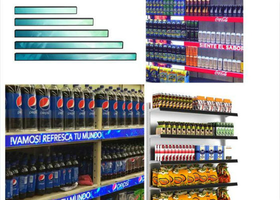 Smart Signages Creative Led Display COB1.25 Goods Shelf 900cd/sqm Brightness