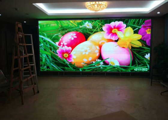Ultra Light / Thin Led Advertising Display Board P3 High Resolution 900 Nits
