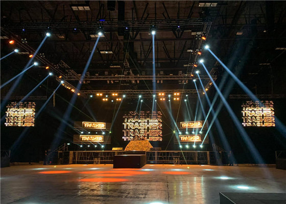 MBI5124 Driver IC Led Commercial Advertising Display Screen P4.8 For Rental