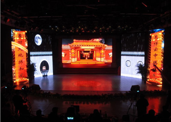 P2.9 Stage Backdrop Indoor Advertising LED Display With 4000Hz Refresh Rate