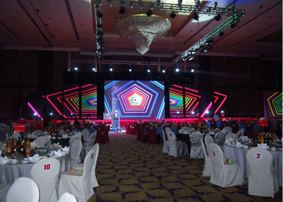 P2.9 Stage Backdrop Indoor Advertising LED Display With 4000Hz Refresh Rate