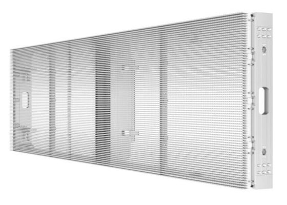 P10 Transparent Glass Wall LED Screen 5000 nits Brightness Special PCB Design