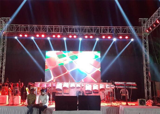 P6 Waterproof Outdoor Rental LED Display With MBI5124 IC 1920HZ High Refresh Rate