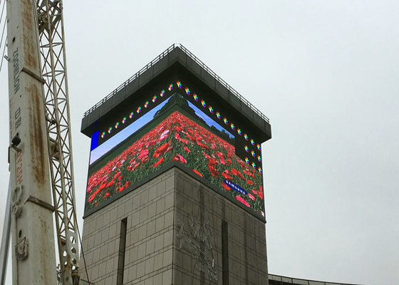 Advertising Outdoor SMD LED Display Wide View Angle 140°With Nationstar LED
