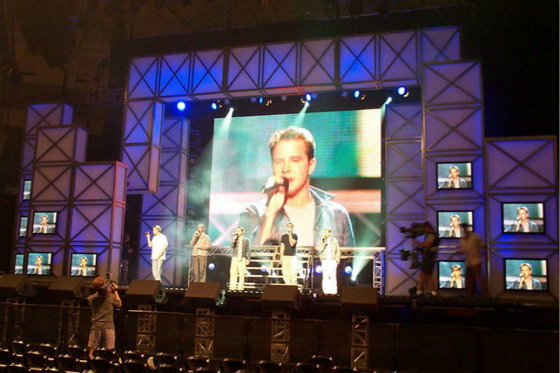 Giant Indoor Stage LED Screen P4.81 High Resolution 500x500mm LED Panels