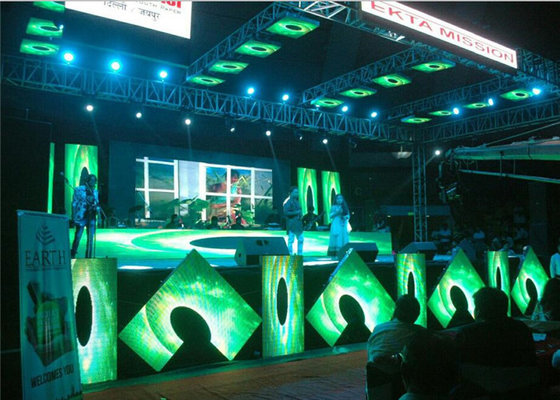 HD P4.81 LED Digital Advertising Display , Modular Design 75mm Super Thin LED Screen