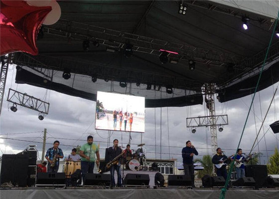 Megagem LED Video Display Screen , P4.81 LED Backdrop Screen Rental Unique PCB Design