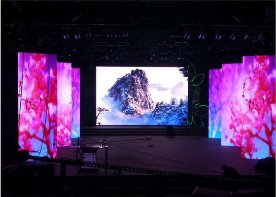 Front Access LED Display Rental P3.91 With 500*1000mm Die Casting Cabinet