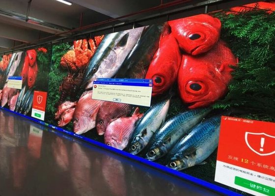 Front Access LED Display Rental P3.91 With 500*1000mm Die Casting Cabinet