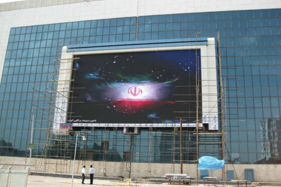 Multi Functional P10mm LED Display , Full Color Outdoor LED Video Billboards