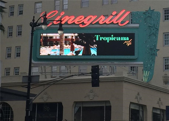 High Definition Outdoor Fixed LED Display PH5mm IP65 With 160*160mm Module