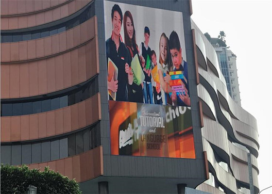 P10 RGB Outdoor Fixed LED Display , High Refresh Front Access LED Display
